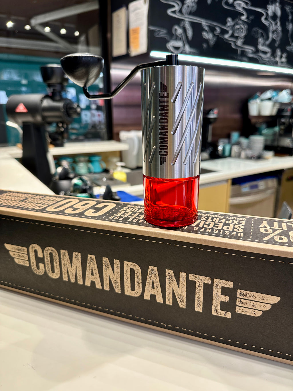 Comandante Baracuda C60 Hand Grinder - Preorder deposit – Hazel & Hershey Coffee Roasters