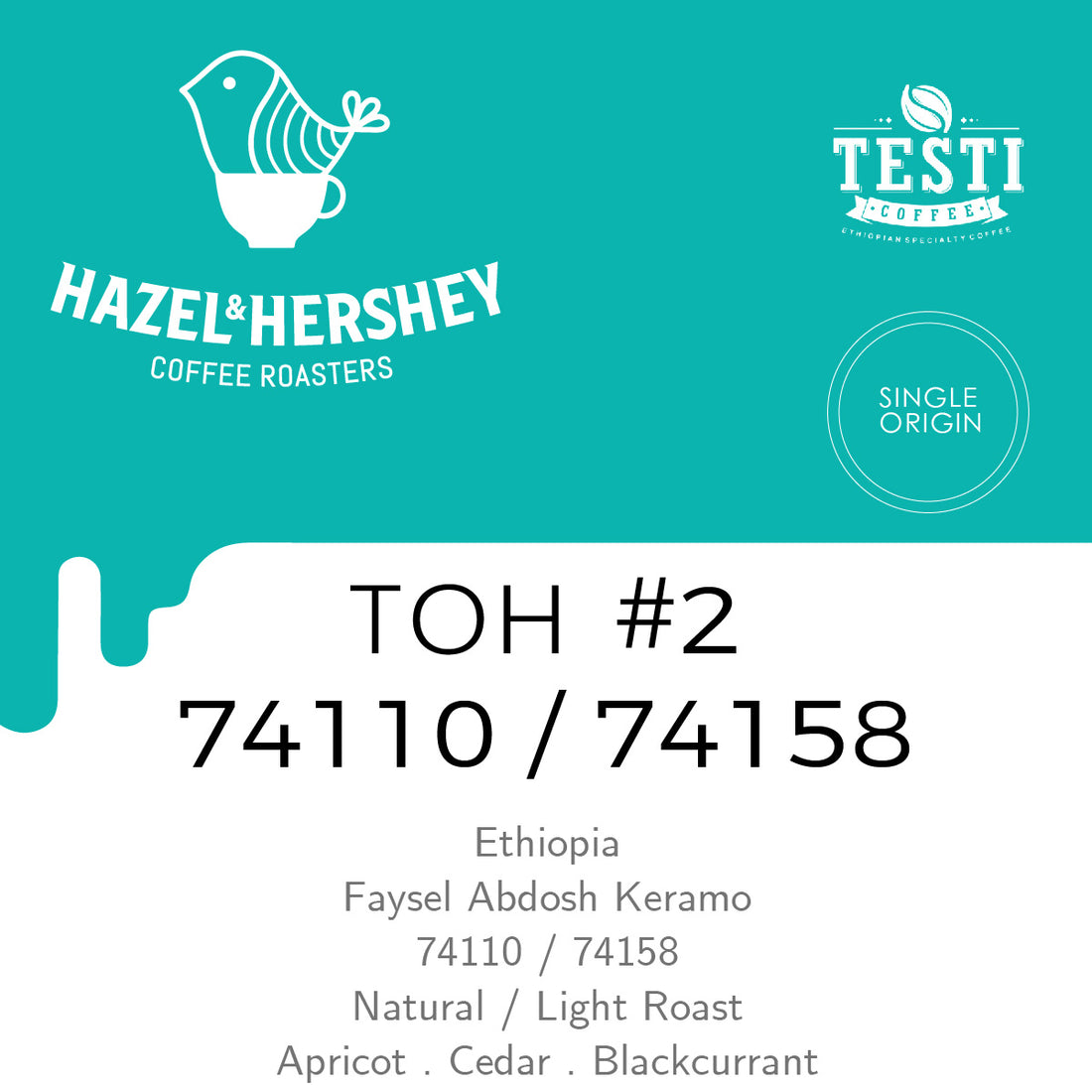 Ethiopia TOH #2 Faysel Abdosh Keramo 74110 / 74158 Natural – Hazel ...