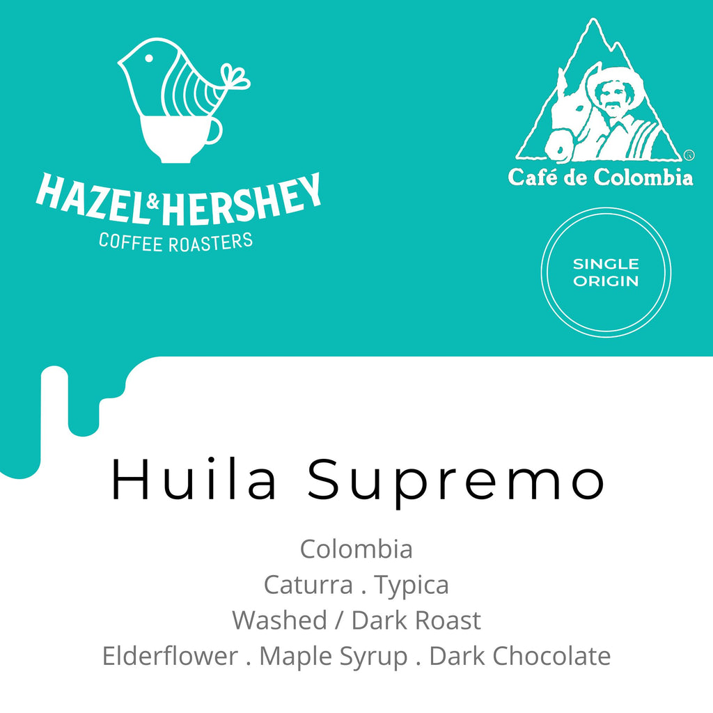 Colombia Huila Supremo Washed – Hazel & Hershey Coffee Roasters